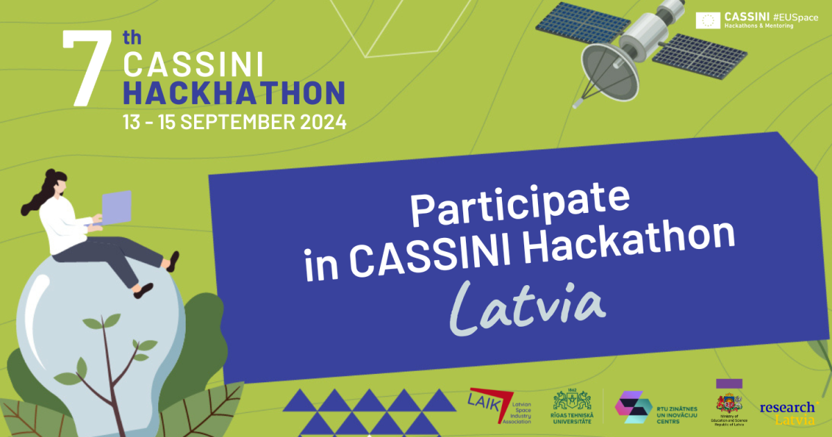 Opportunity: 7th CASSINI Hackathon in Latvia: environment & green ...